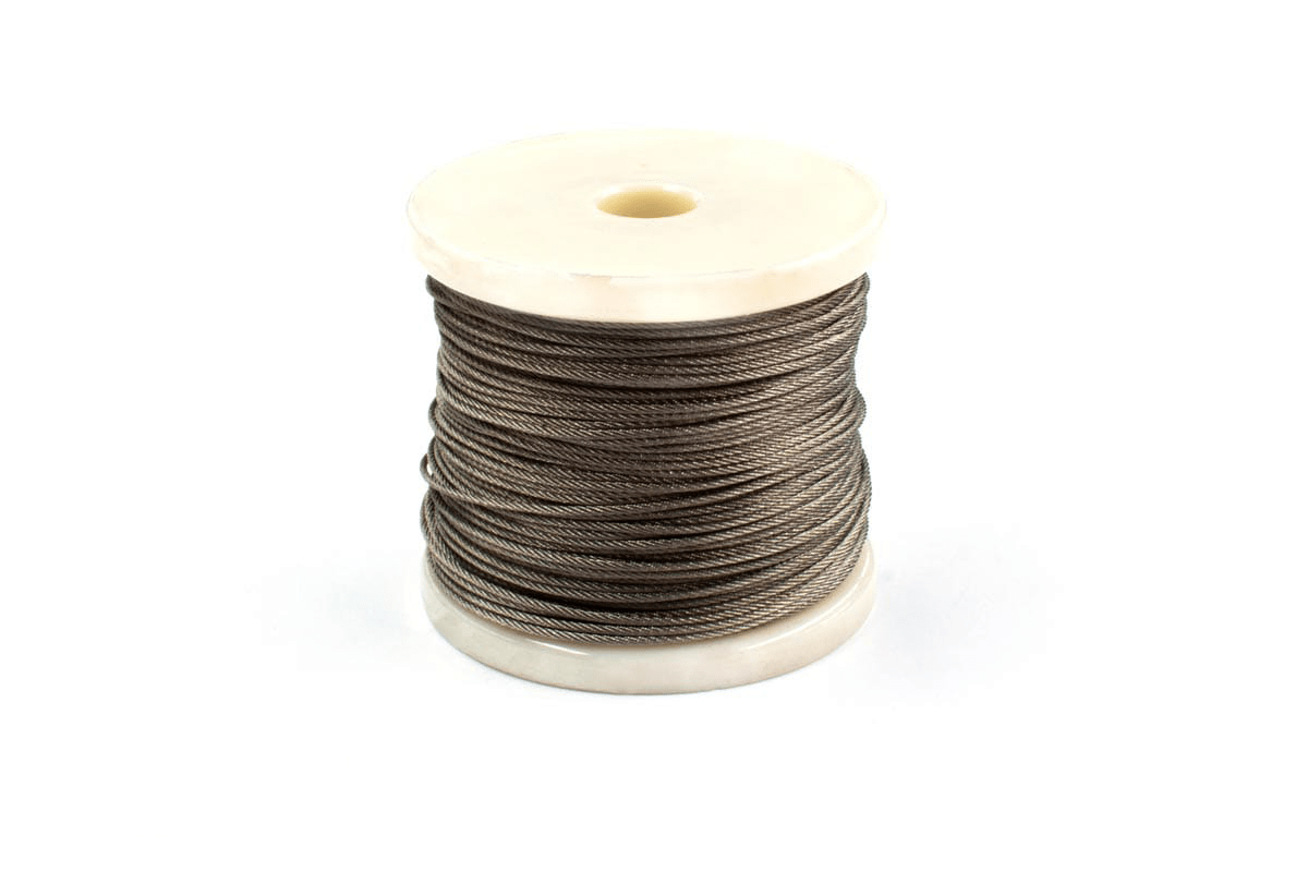 Wire Rope Bulk 328ft Roll – Catnetting