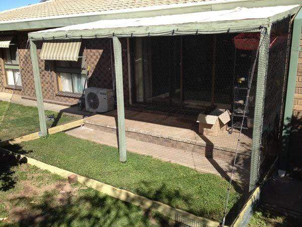 Cat Netting with Reinforced Edging 24' x 6' – Catnetting