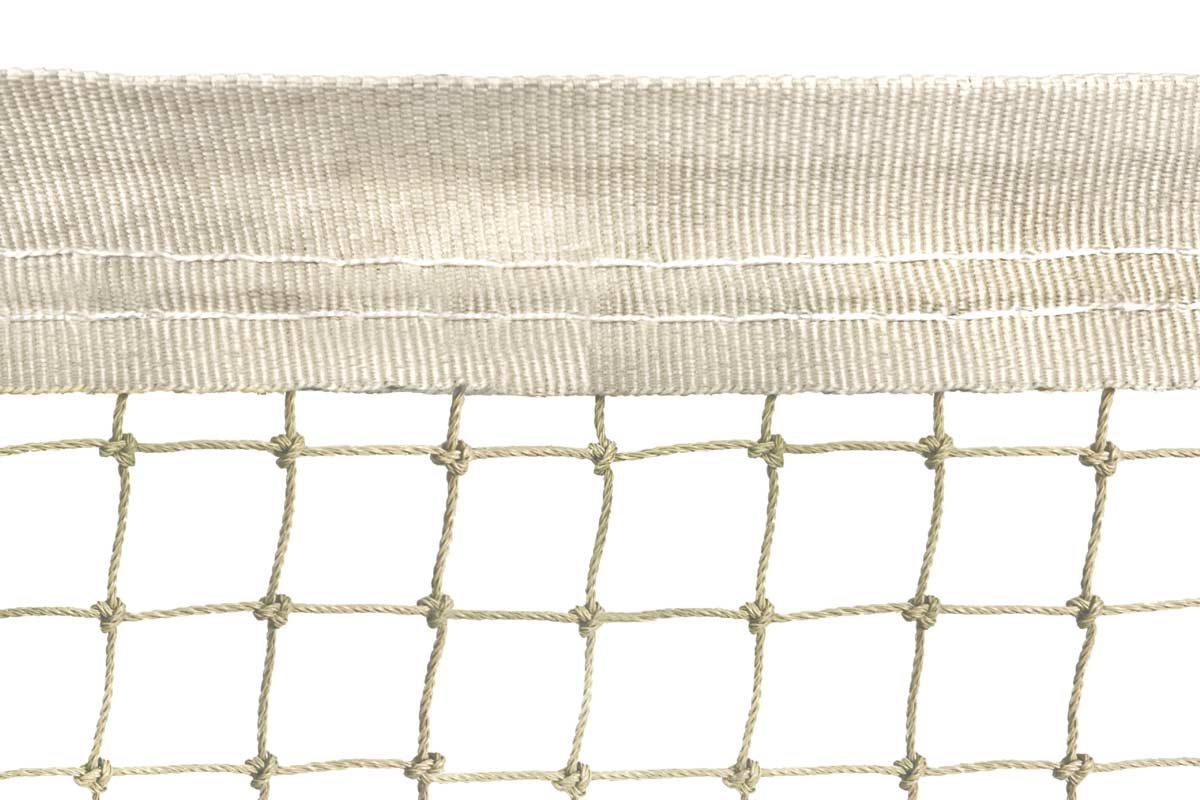Cat Netting with Reinforced Edging 32' x 10' - Stone – Catnetting