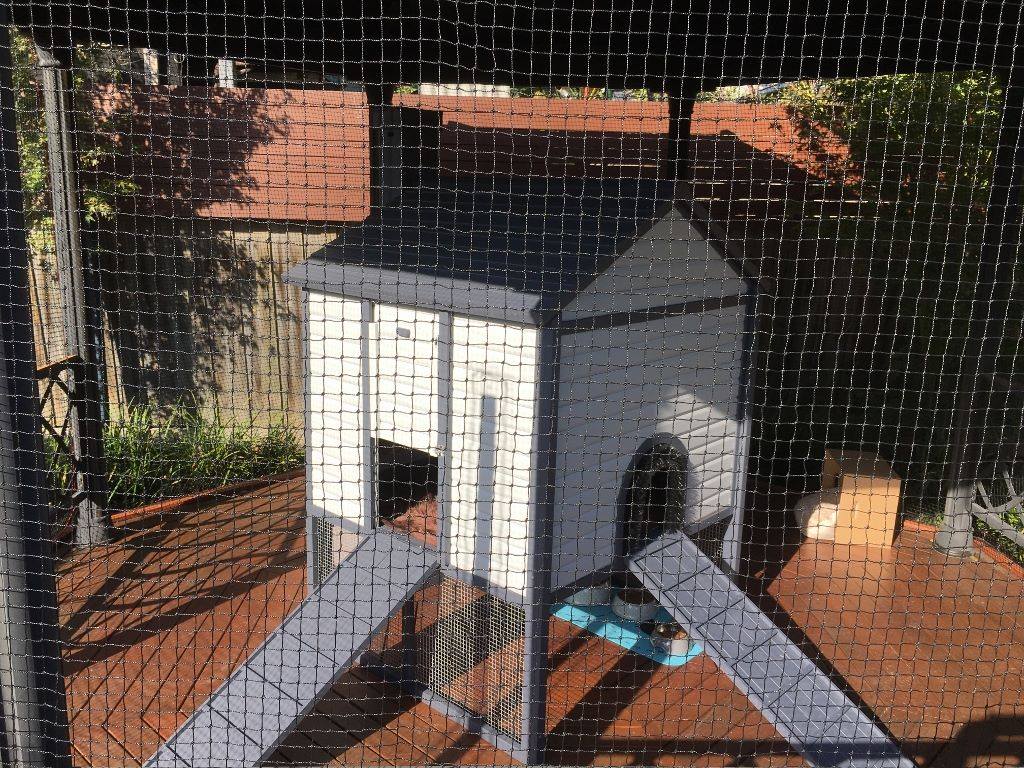 Cat Netting with Reinforced Edging 98' x 10' – Catnetting